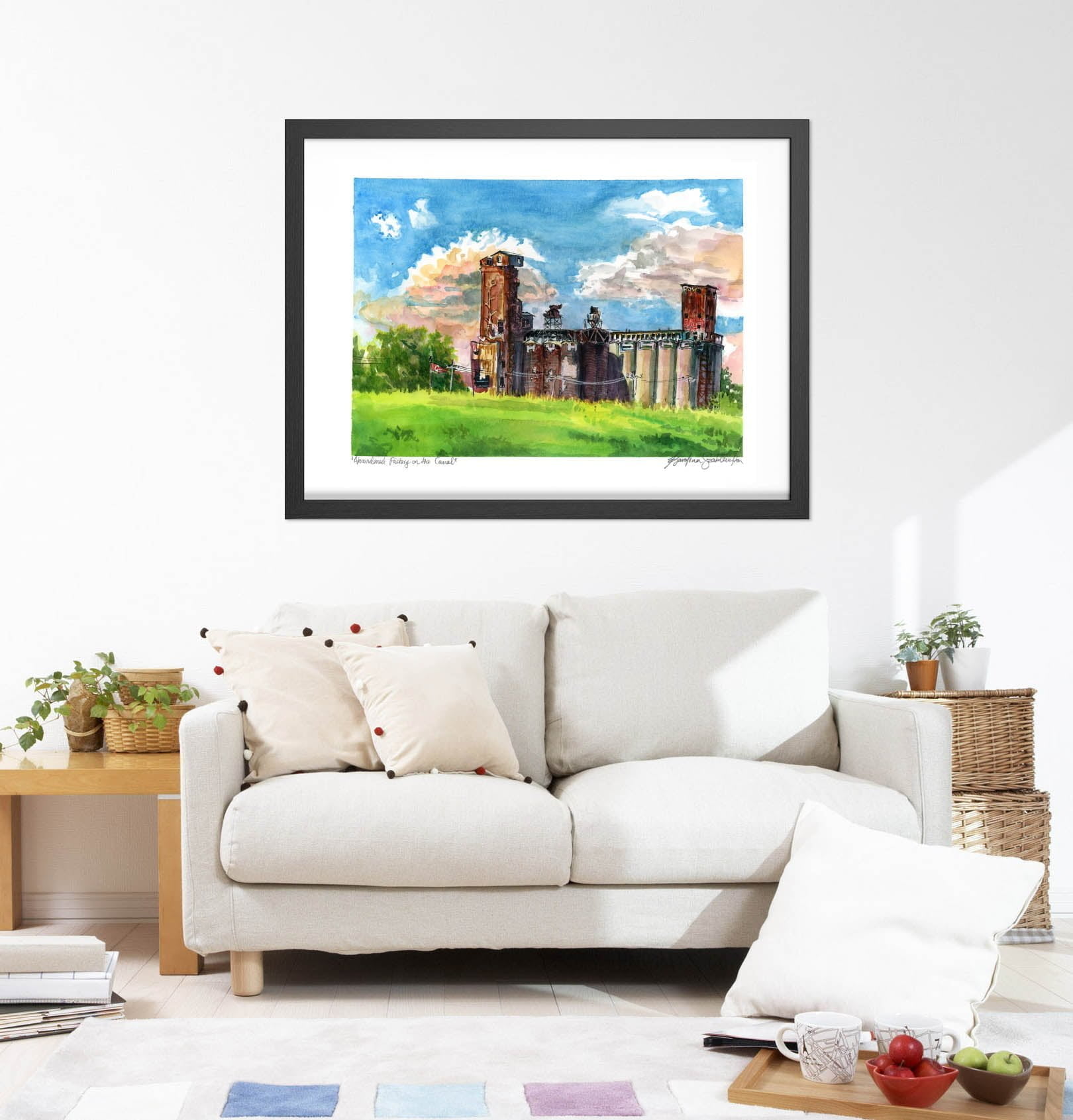 Montreal Art Prints - Extra Large Wall Art of Canada Malt Factory, a ...